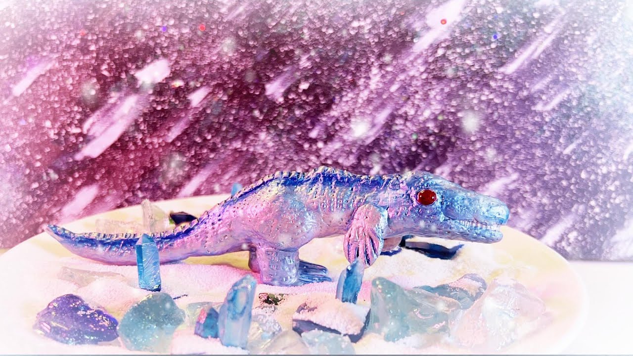 Dinosaur Puppet Show 1: Let's make a hybrid dinosaur (Baryonyx ...