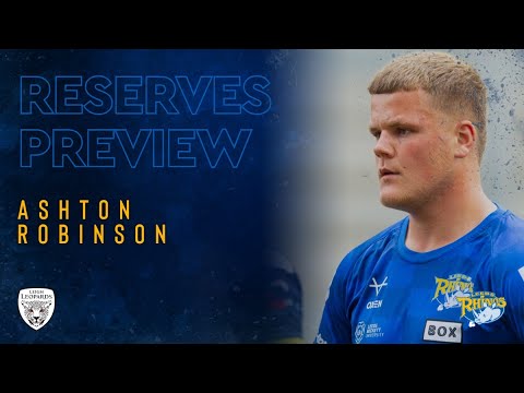 Reserves Preview | Ashton Robinson - YouTube