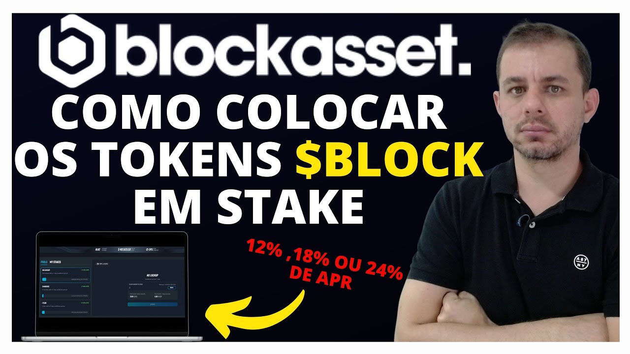 ️BLOCKASSET I COMO COLOCAR OS TOKENS $BLOCK EM STAKE? Davi Melo - YouTube