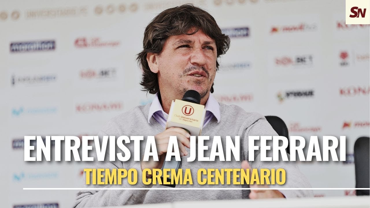 Entrevista a Jean Ferrari - 𝗧𝗜𝗘𝗠𝗣𝗢 𝗖𝗥𝗘𝗠𝗔 𝗖𝗘𝗡𝗧𝗘𝗡𝗔𝗥𝗜𝗢 - YouTube