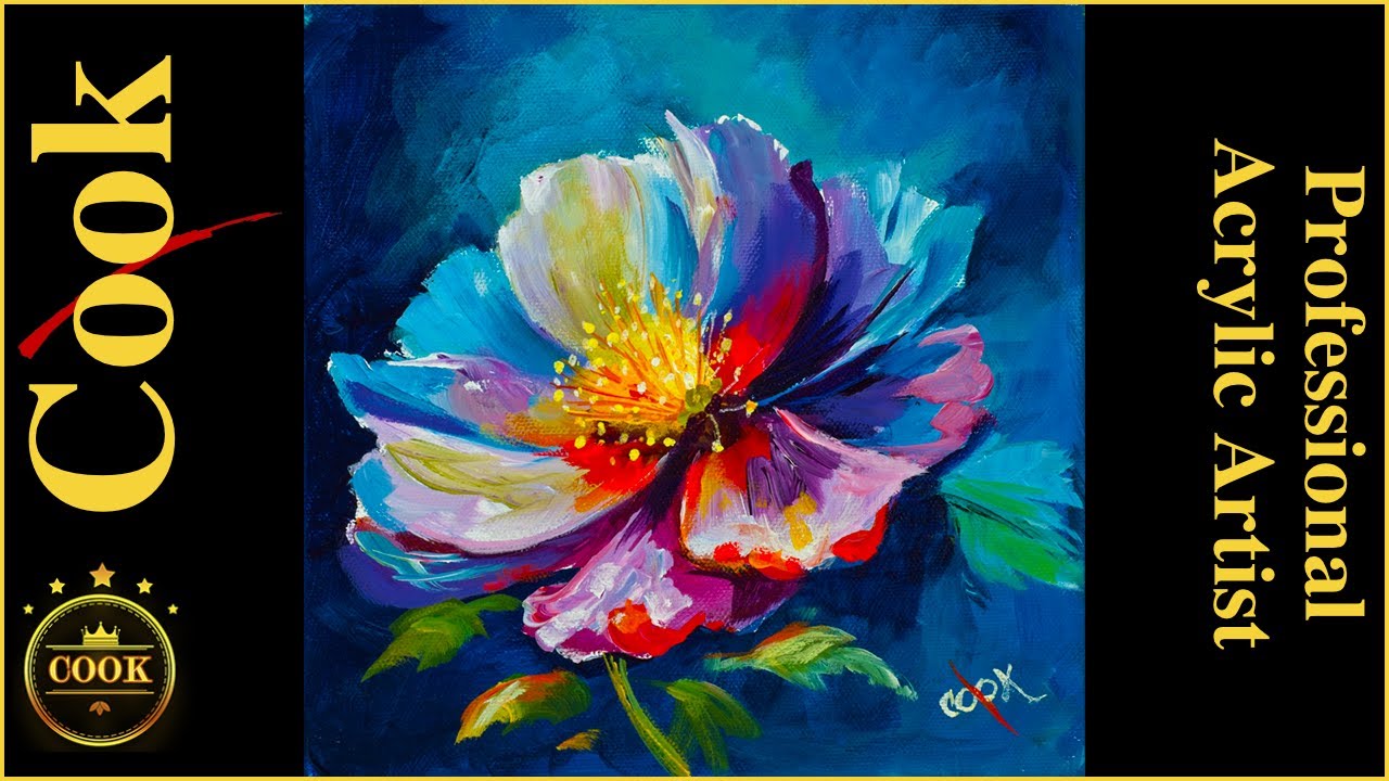 Rainbow Petals - Creating a Stunning Multicolored Magnolia Flower # ...