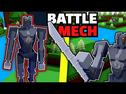 (BATTLE MECH) Roblox FUNNY MOMENTS | Build a Boat for Treasure