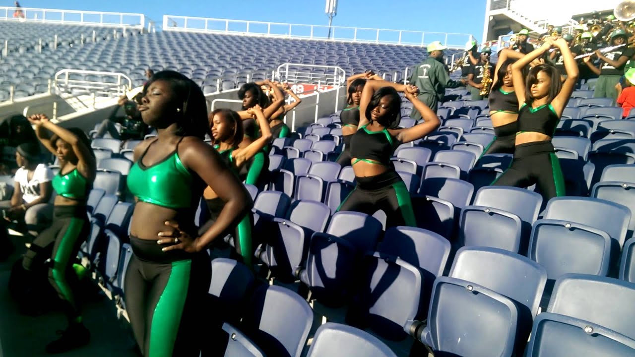 Miami Central Marching Rockets At State Game 2014 - YouTube