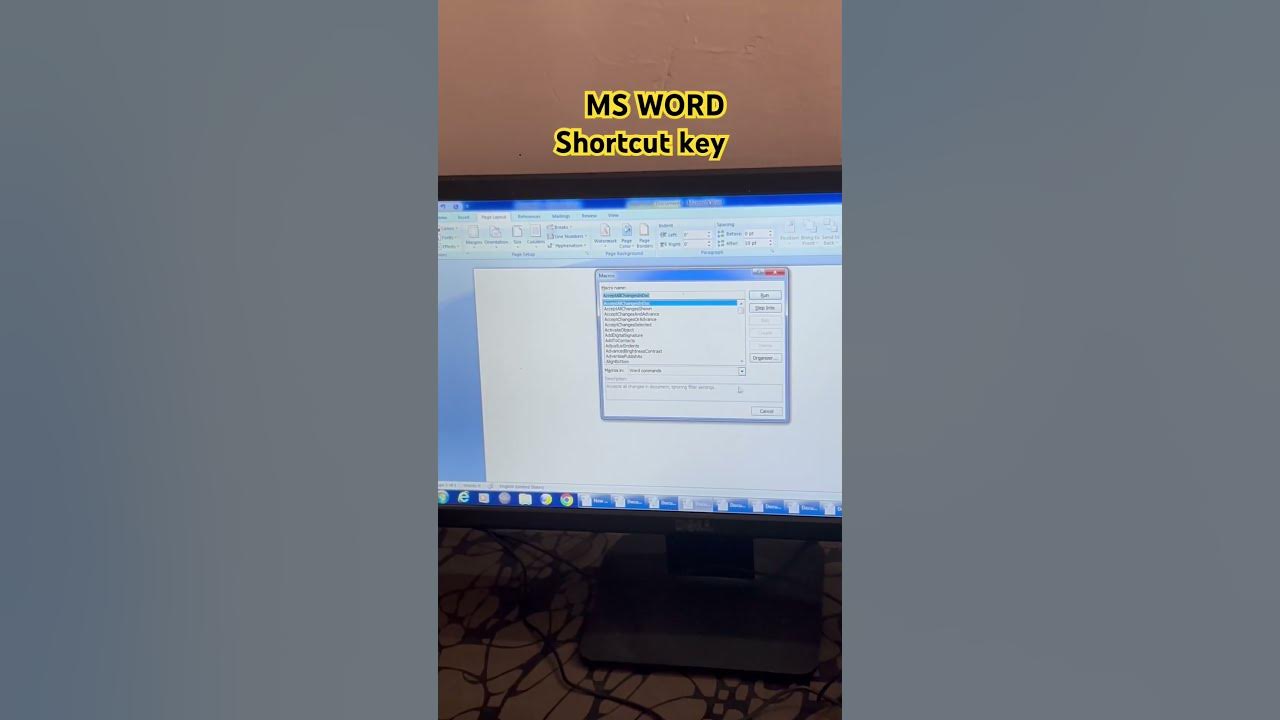 Discover The Secrets Of Ms Word đź’ˇone Minutetricksmswordcomputercomputerknowledge Youtube