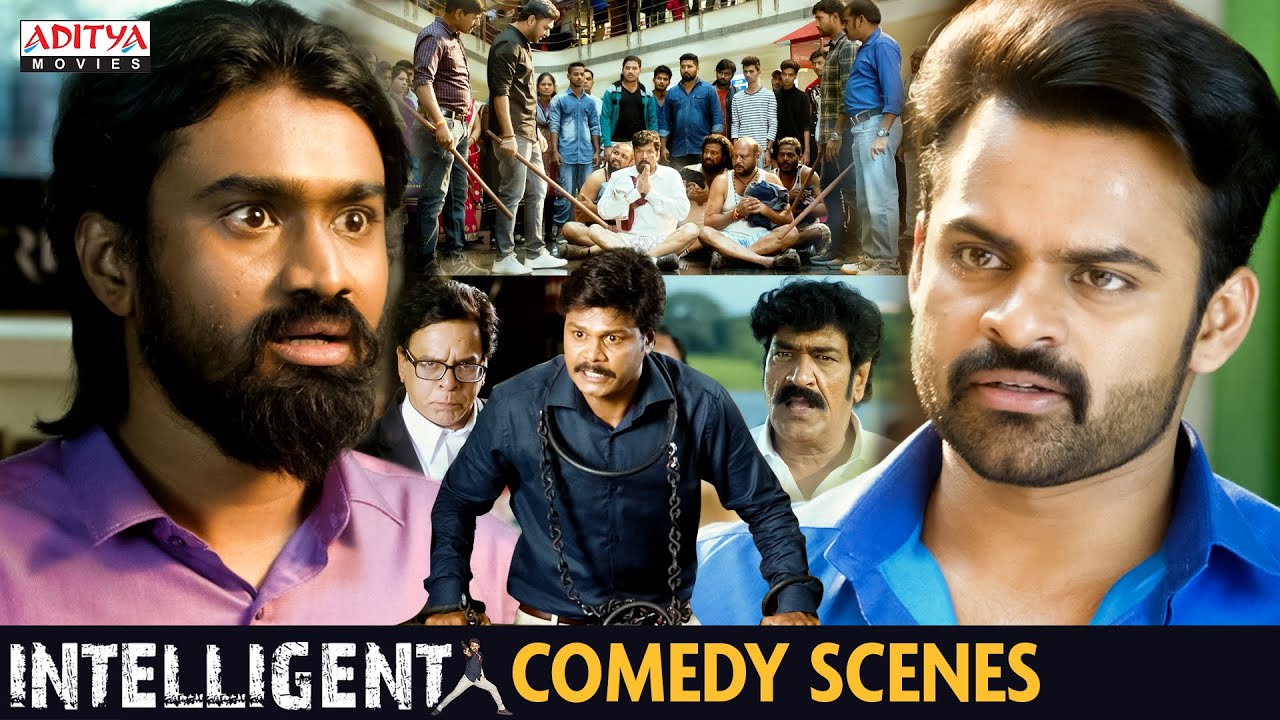 "Intelligent" Movie Comedy Scenes | Hindi Dubbed Movie | Sai Dharam Tej ...