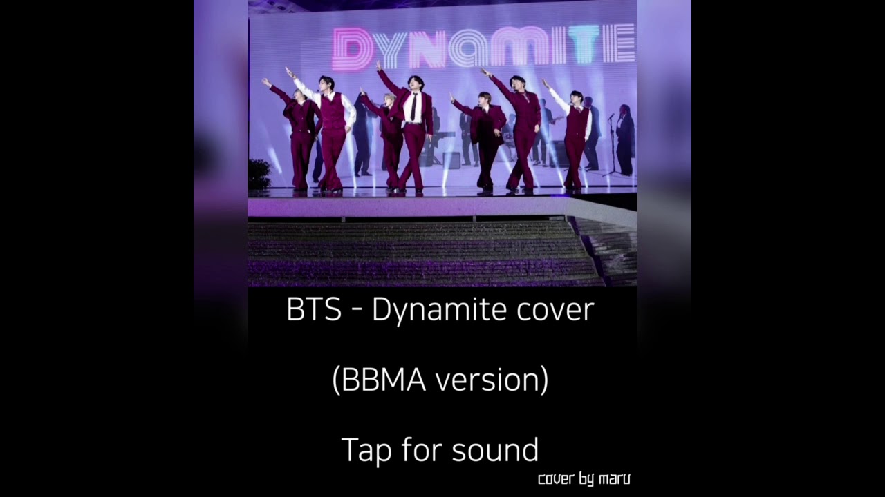 BTS-Dynamite cover(BBMA Ver.) - YouTube