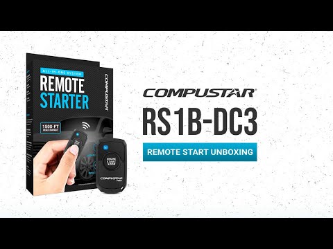 Compustar RS1B-DC3 Remote Starter Unboxing - YouTube