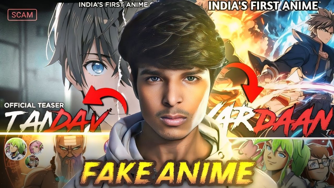 FAKE Anime 🤡 India's First Anime Is A Scam 💀 - YouTube