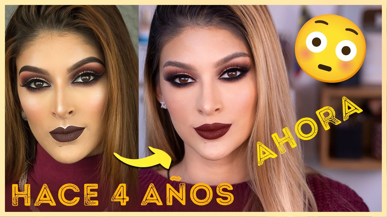 RECREANDO MI PRIMER TUTORIAL DE MAQUILLAJE EN YOUTUBE - YouTube