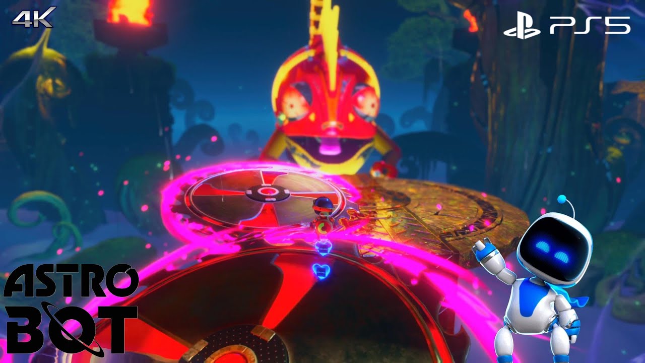 Astro Bot Lady Mecha Leon PS5 Gameplay 4k60FPS - YouTube