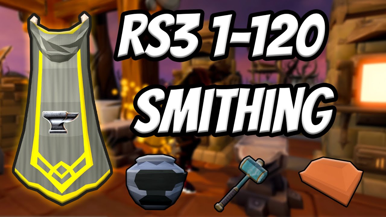 RS3 1-99/120 Smithing Guide - YouTube