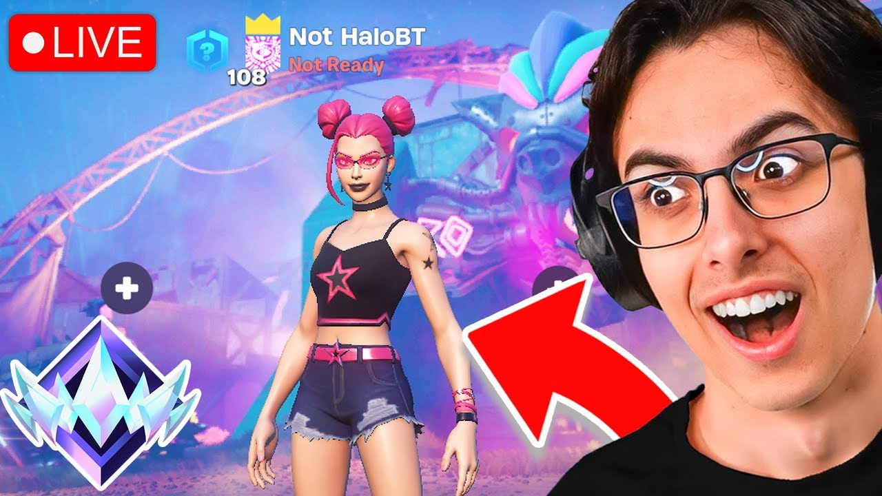 🔴LIVE! - DIAMOND TO UNREAL SPEEDRUN! (Season 3) - YouTube