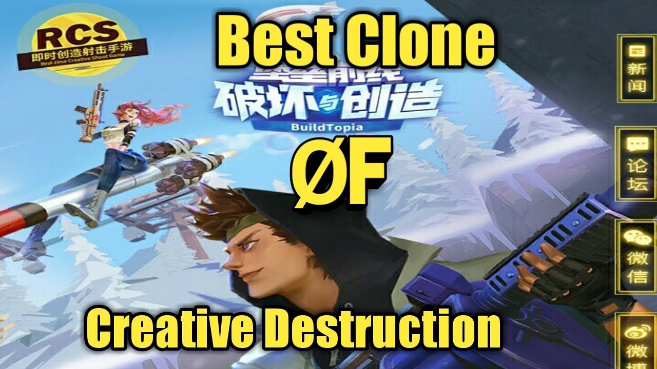 Best Clone Øf Creative Destruction Game 😨😨 - YouTube