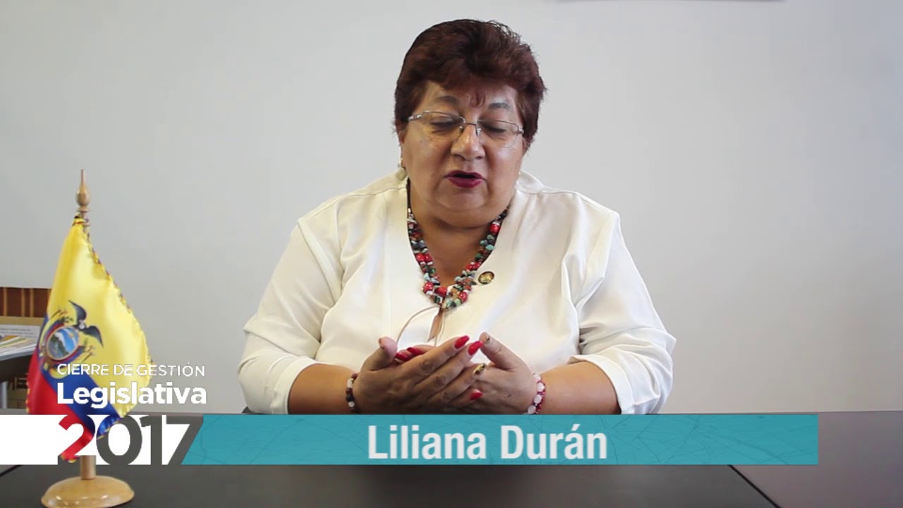 Liliana Durán - Cierre Legislativo 2017 - YouTube