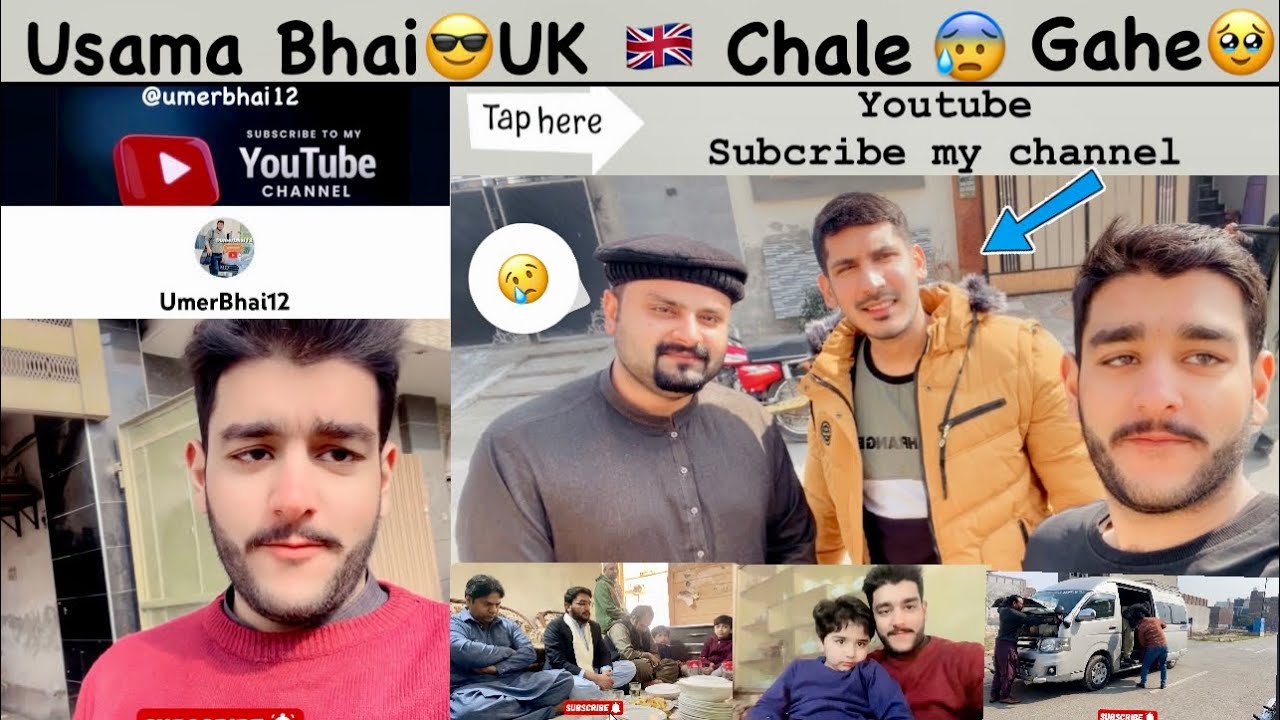 Usama Bhai😎 UK 🇬🇧 Chale Gahe 🥹| Miss U Bhai 😰 - YouTube
