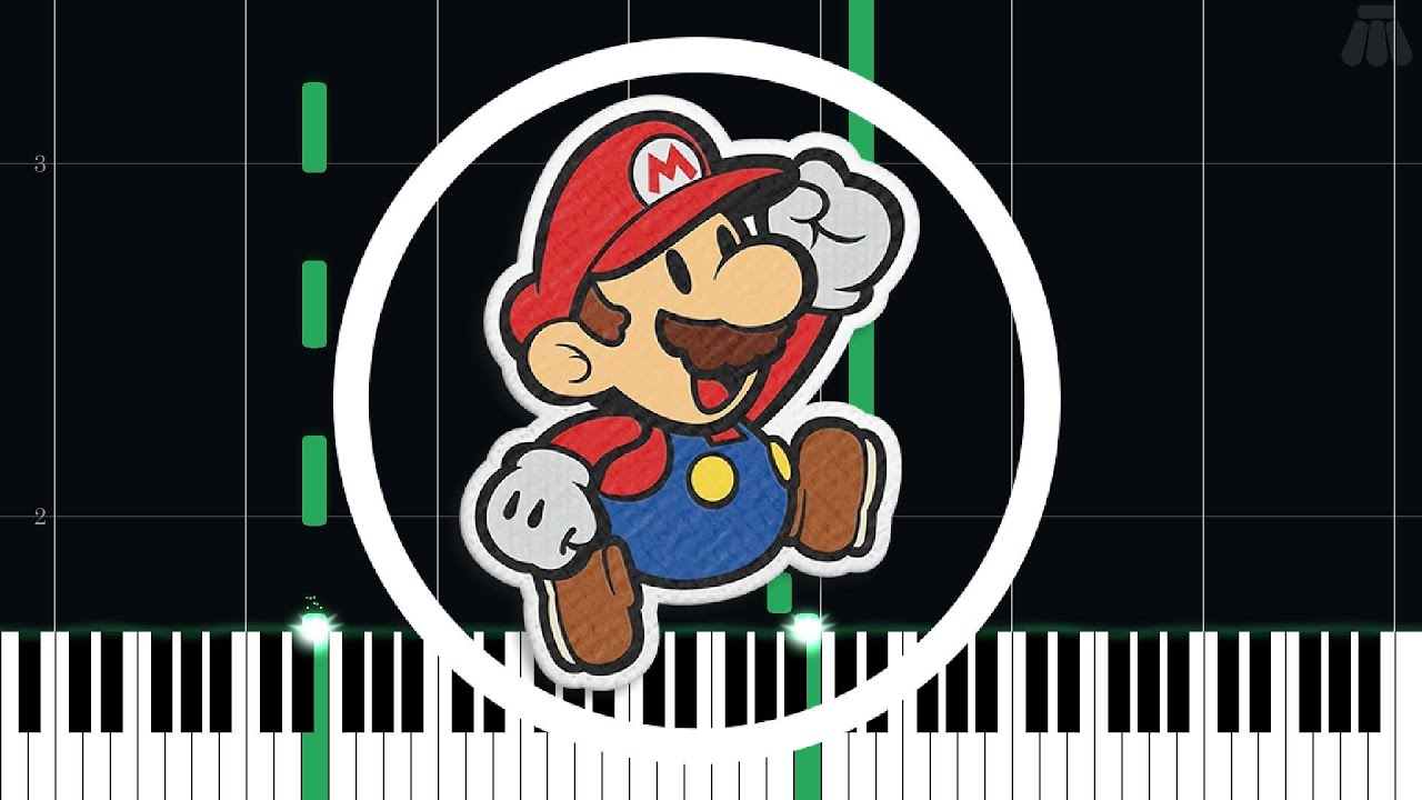 Glitz Pit - Paper Mario: The Thousand-Year Door - Easy Piano Tutorial ...