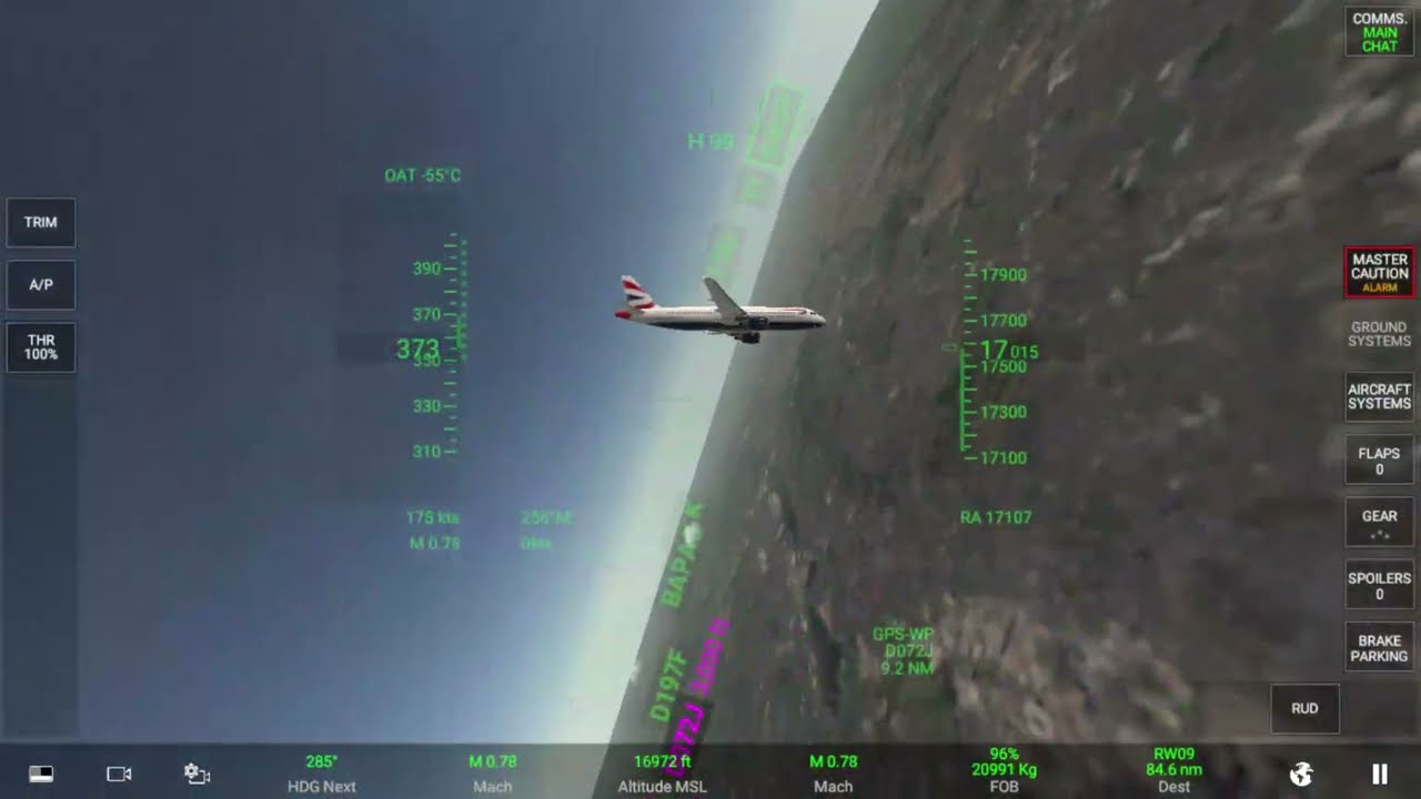 BREAKING THE SPEED OF SOUND WITH AN A320! RFS - YouTube