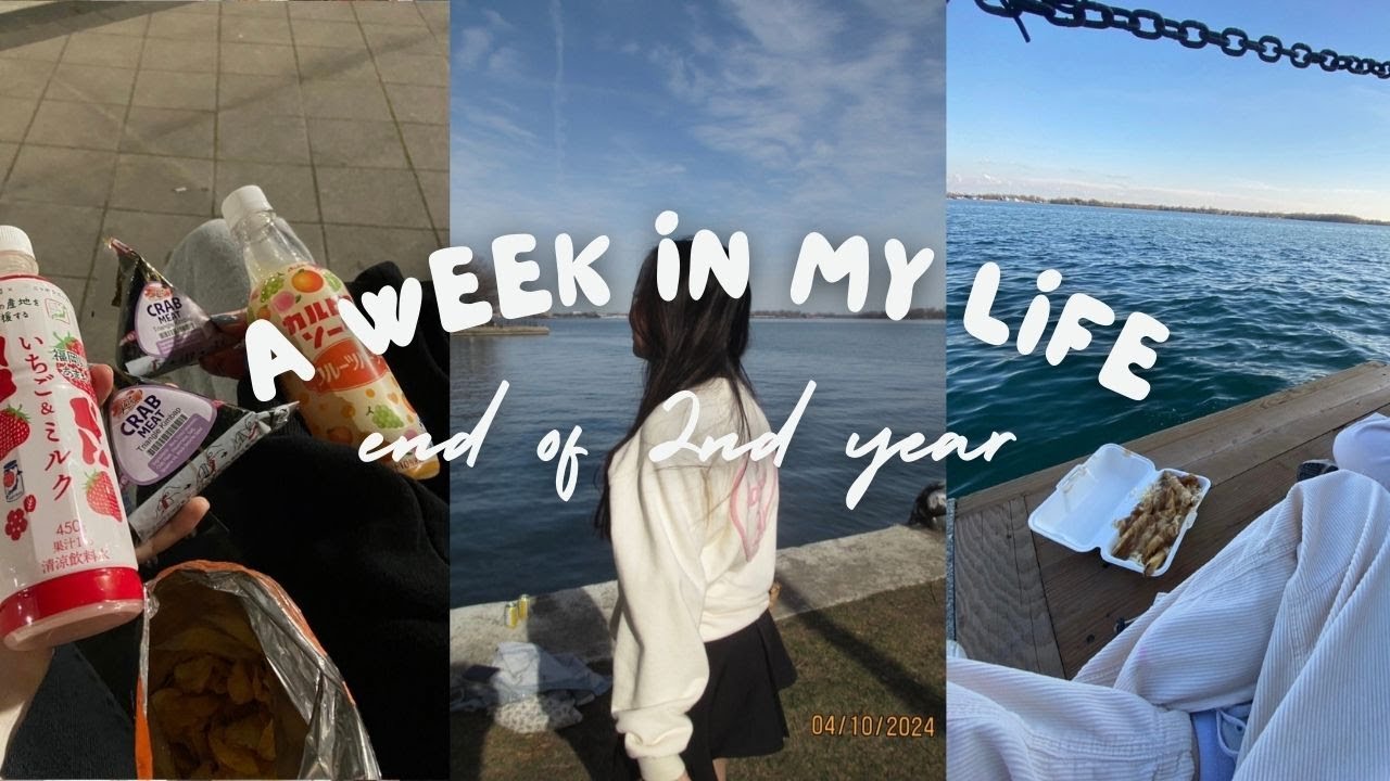 A Week in My Life🍙📹 | uni, harbour front, kbbq, friends, toronto - YouTube