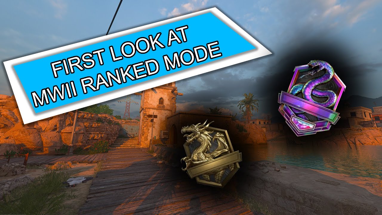 Call of Duty MWII: First look at RANKED MODE - YouTube