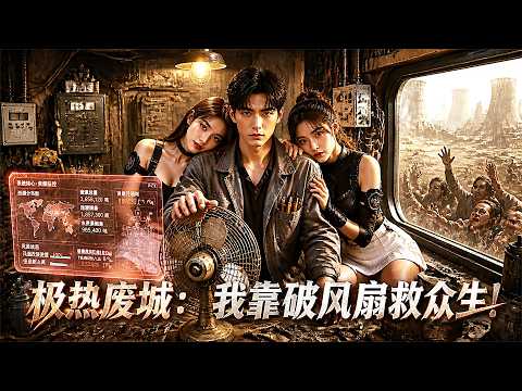 【漫剧全集】极热废城降临，千名玩家困于高温死局！穷小子开局一台残破风扇，却解锁唯一成长型设备系统！凭维修技术绝境升级打破垄断，最终让冷风吹向每一位幸存者！