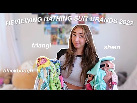 TRYING ON AND REVIEWING POPULAR BATHING SUIT BRANDS 2022*honest opinions*
