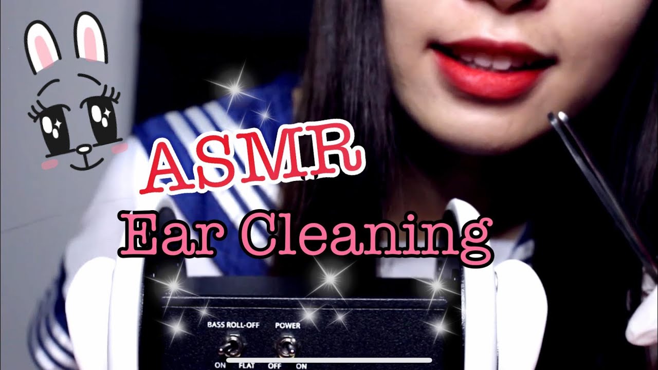 ASMR Ear Cleaning, Massage and Relaxation, School girl cosplay - YouTube