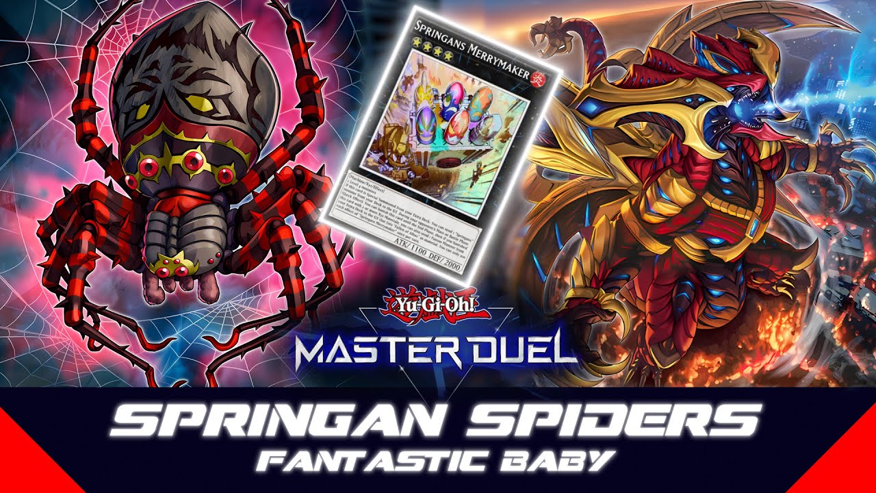 SPRINGAN SPIDERS - SPIDER ENGINE IS SECRETLY BROKEN [Yu-Gi-Oh! Master ...