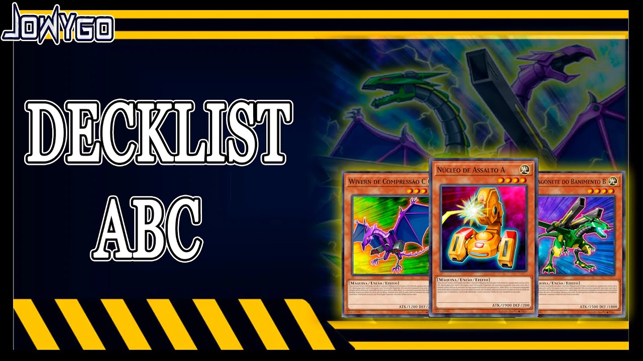 DECK PROFILE YU-GI-OH! DECK ABC 09/22 - YouTube