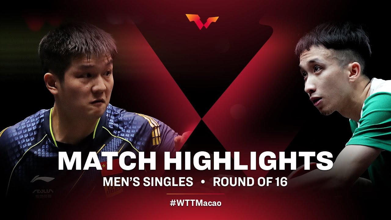 Fan Zhendong vs Cheong Chi Cheng | MS | WTT Macao 2021 (R16) - YouTube