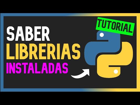 👉 Como SABER que LIBRERIAS de Python tienes INSTALADAS 😱 - YouTube