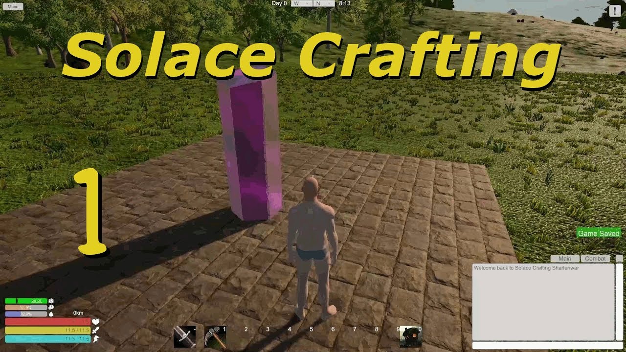 Solace Crafting [Early Access] (Gameplay) - EP 1 - Beginnings - YouTube