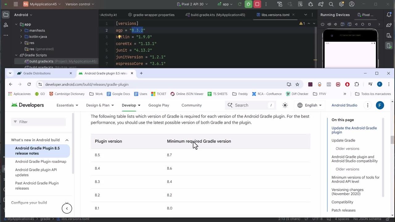 Configuración manual de Gradle y android gradle plugin en Android Studio - YouTube