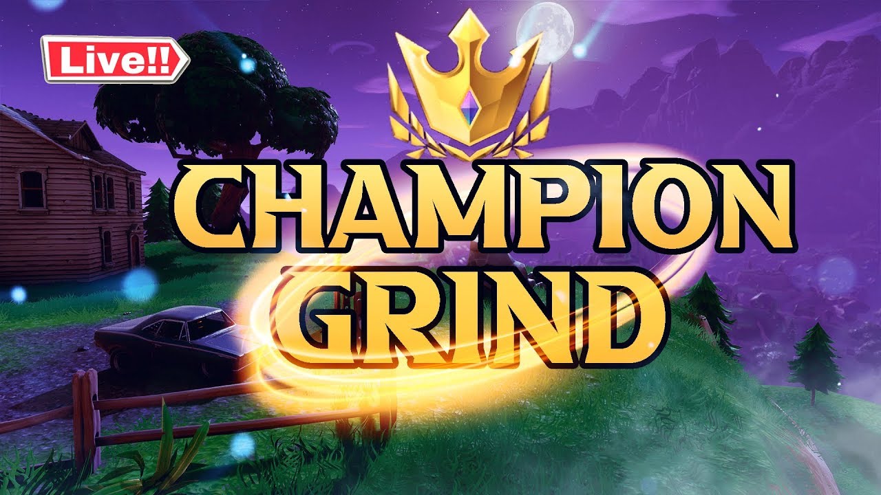Fortnite Arena Champion Grind Live ! (Creative and Pubs too) - YouTube