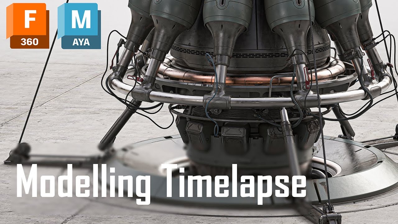 Generator Modelling Timelapse - YouTube