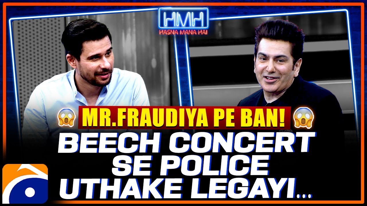 Beech concert se police uthake legayi - Hasna Mana Hai - Tabish Hashmi ...