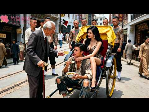 窮黃包車小夥只是好心替首富擋了泥水，豈料竟直接被選中當唯一繼承人！被帶回豪門繼承千億家產，美女總裁孫女對他一見鍾情直接獻身求婚，從此一路逆襲改變過去悲慘命運登頂巔峰！#上海滩我才是主人