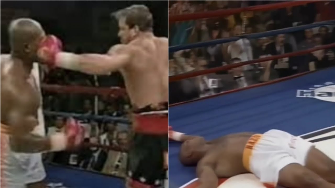 Tommy "The Duke" Morrison 🇺🇲 Catches Donovan Ruddock With A Left Hook ...