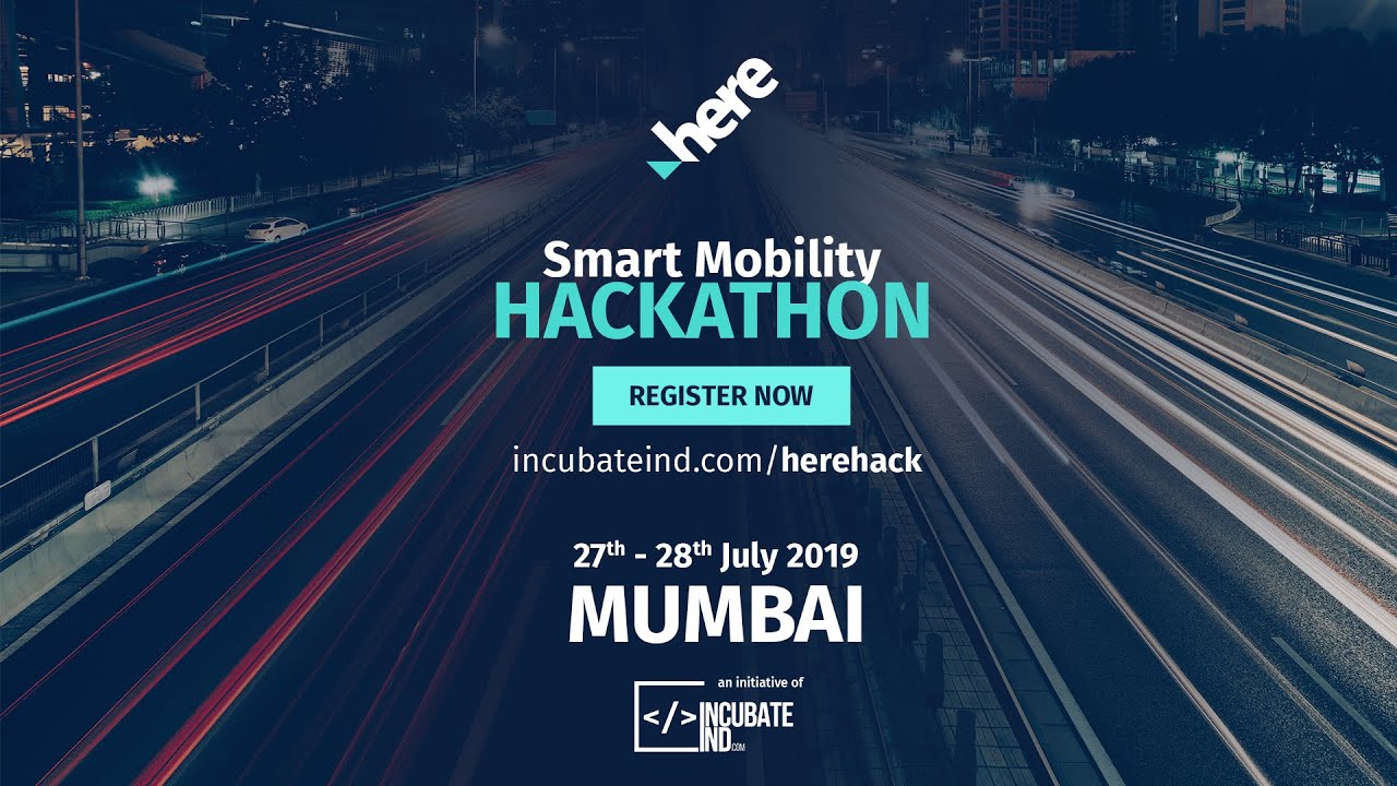 Smart Mobility Hackathon | IncubateIND | Mumbai - YouTube