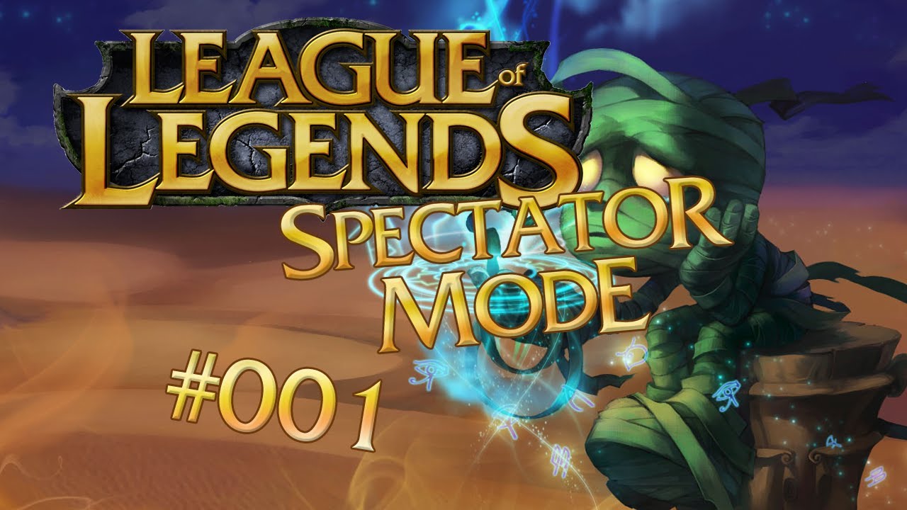 League of Legends Spectator Mode - Random Solo Q Game #001 - YouTube