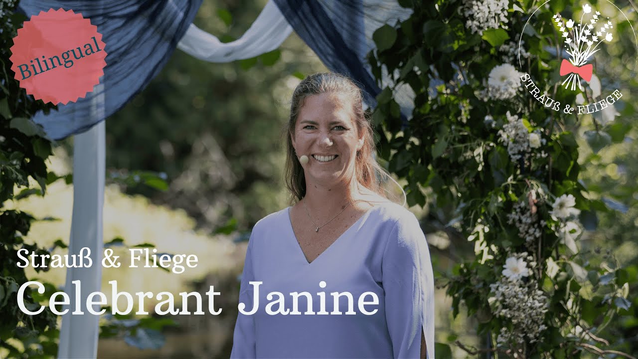 Celebrant Janine Haberl (München) | Bilingual Wedding | Strauß & Fliege ...