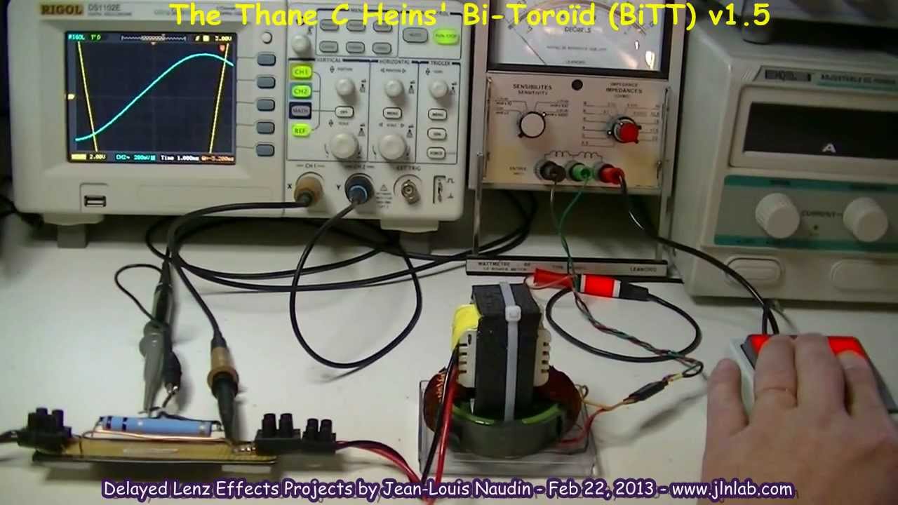 Confirmation of Thane C. Heins' Effect with the Bitt v1.5 - YouTube