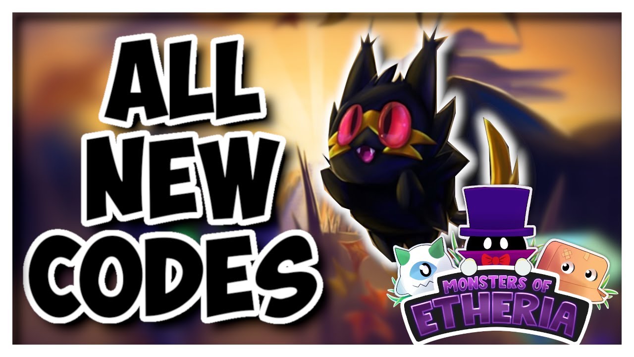 NEW MONSTERS OF ETHERIA CODES FOR OCTOBER 2020 | Roblox Monsters Of ...