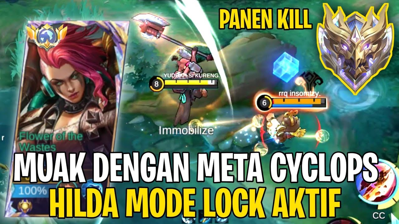 Bingung Hero Apa Buat Counter Cyclops? Hilda Mode Personal Ke Cyclops ...
