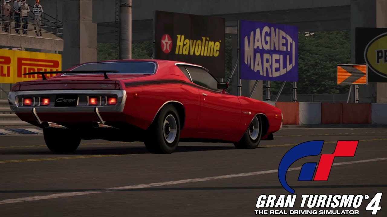 Gran Turismo 4 - Dodge Charger Super Bee 426 Hemi '71 | 4K 60FPS - YouTube