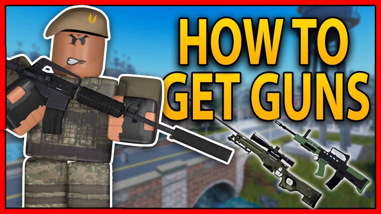 How to get guns - EASY [BRITISH ARMY ROBLOX] - YouTube