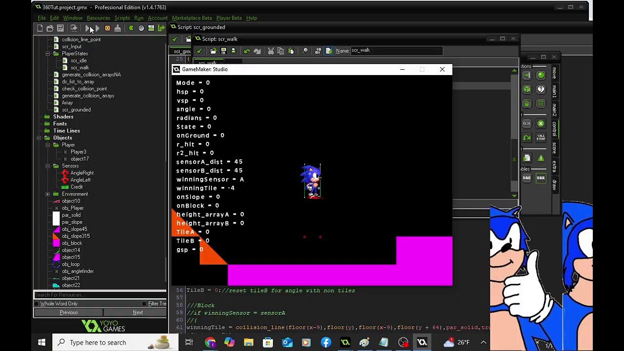 Simple Sonic Engine (SSE) Gamemaker Studio - YouTube