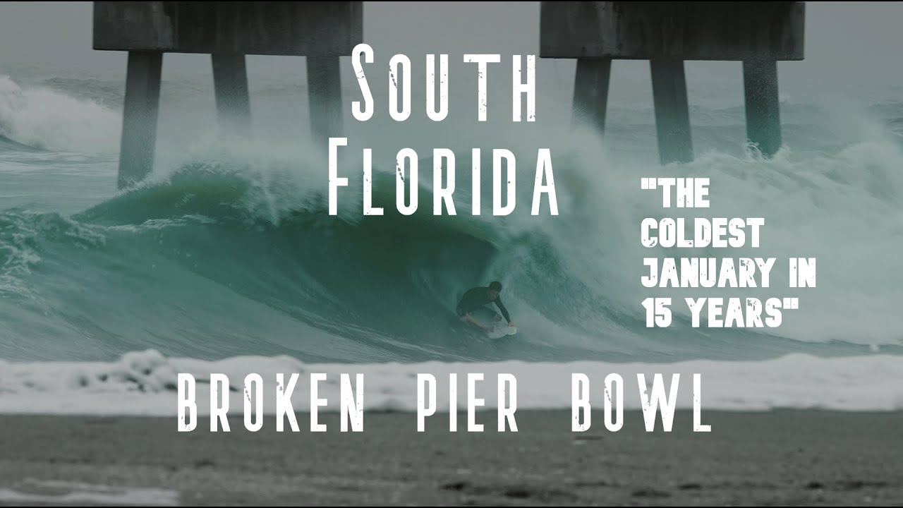 A winter storm and a broken pier bowl (south Florida) - YouTube