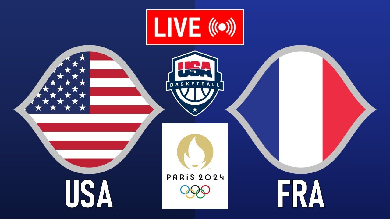 LIVE! USA vs FRANCE | USA Basketball Showcase 2024 | July 14, 2024 ...