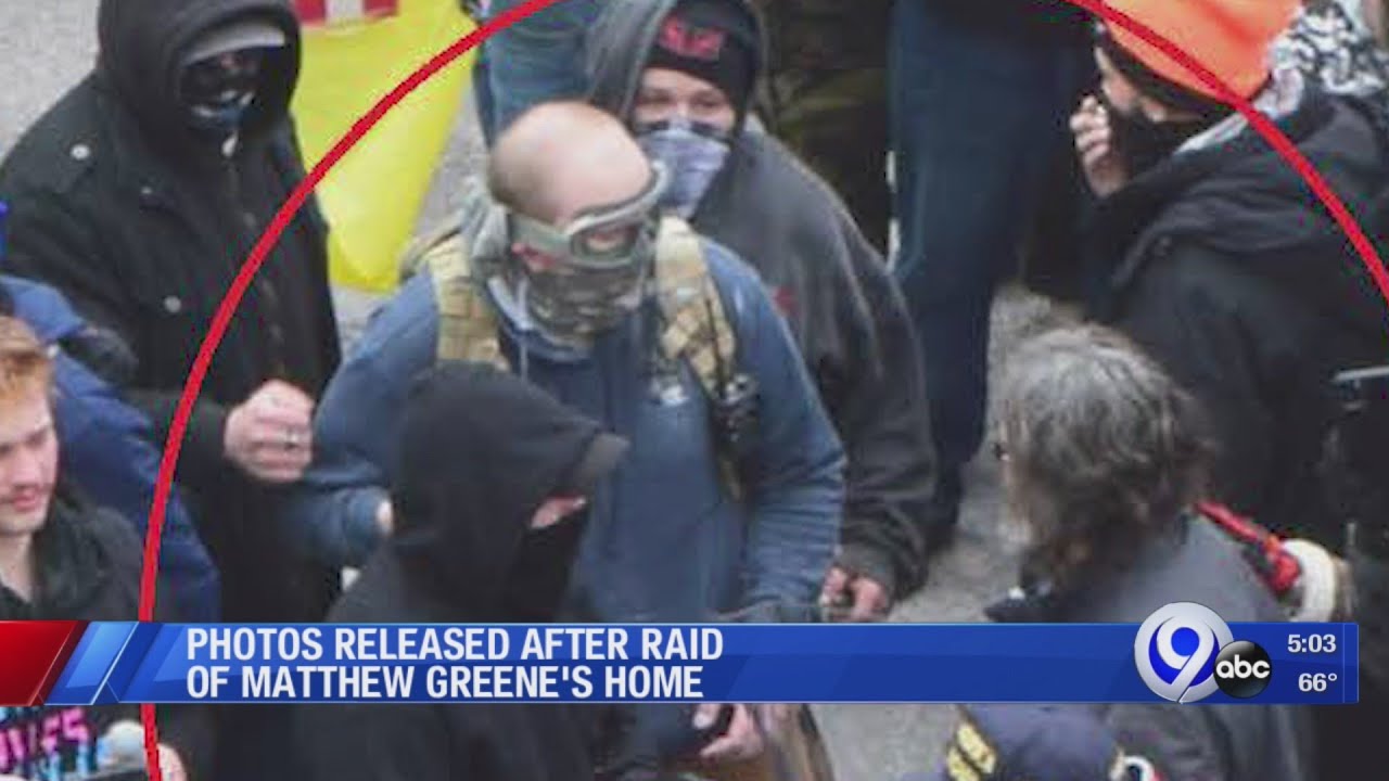 Photos released after raid of Matthew Greene's home - YouTube
