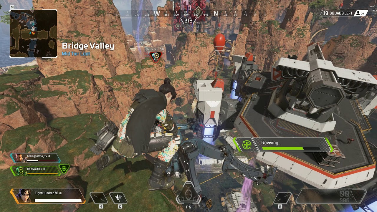 Revive Mid-air Dropship (Apex Legends) - YouTube
